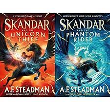 Skandar and the Unicorn Thief / Skandar and the Phantom Rider by A.F ...