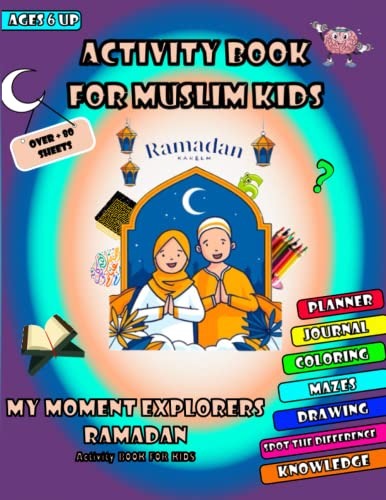 My Favorite Ramadan activity Book: Over 80 Fun Activities for Muslim ...