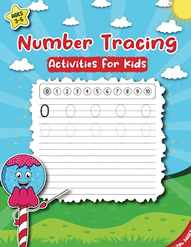 Number Tracing Activities For Kids: Tracing Numbers 1-100 For ...