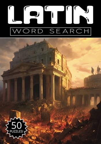 Latin Word Search: 50 Rome Puzzles, Word Find, Vocabulary Activity Book ...