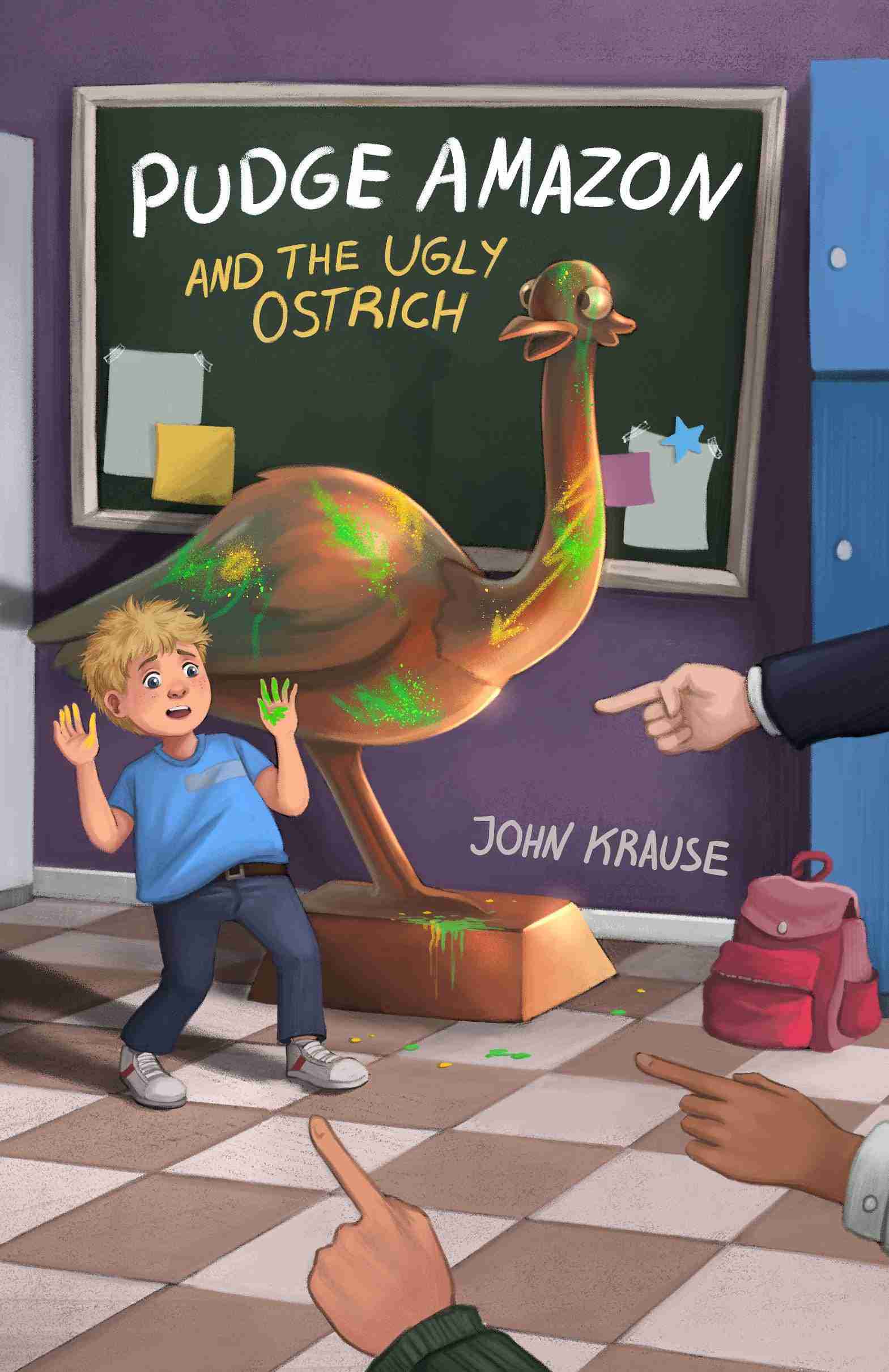Pudge Amazon and the Ugly Ostrich: A laugh-out-loud mystery for kids ...