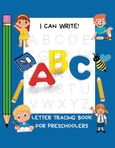 ABC My First Learn to Write Workbook: Easy Trace Letters for ...