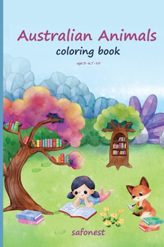 Australian Animals: coloring book by safonest .inc | Goodreads