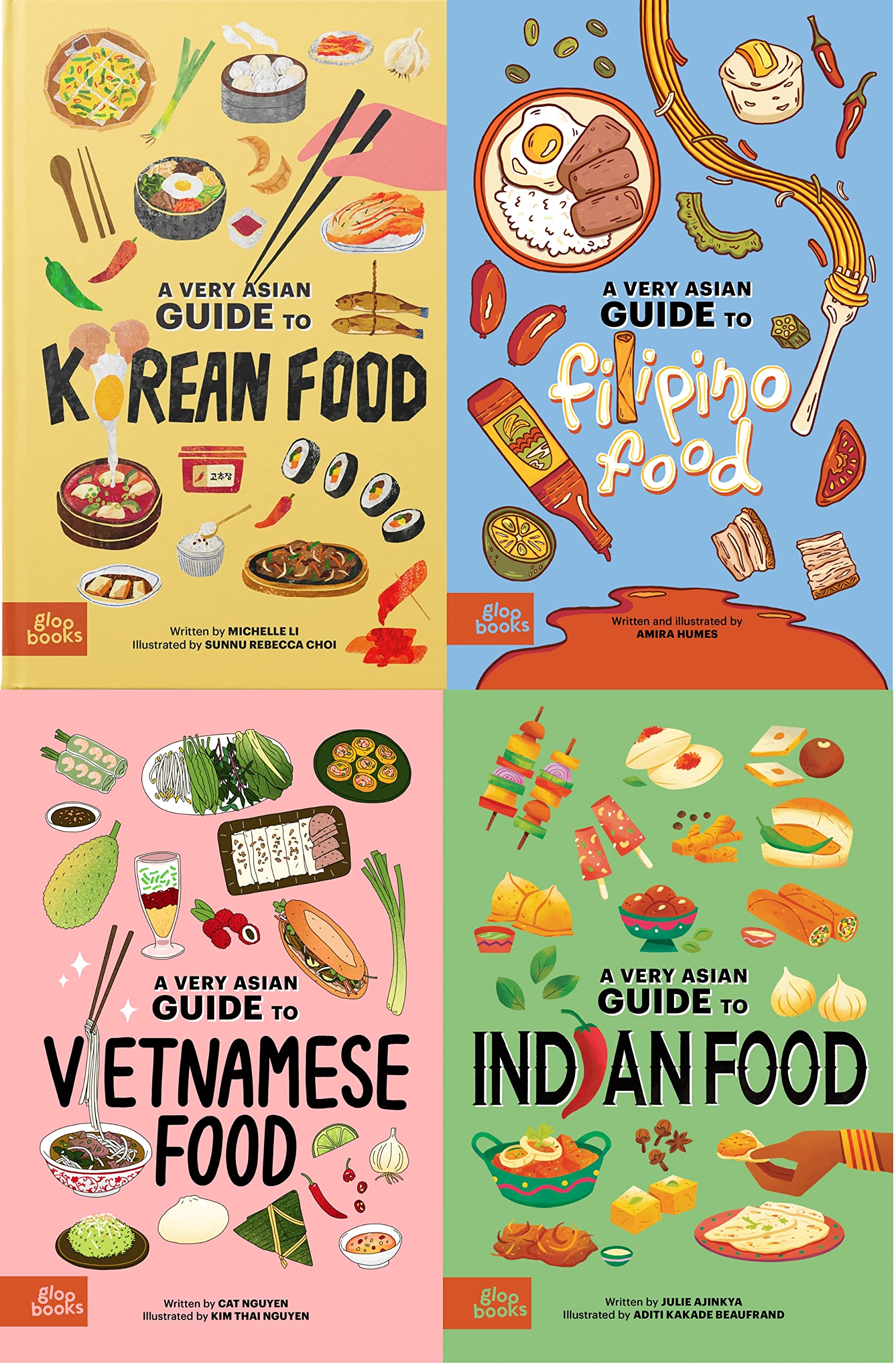 A Very Asian Guide Series 4 Book Set: Korean Food, Vietnamese Food ...
