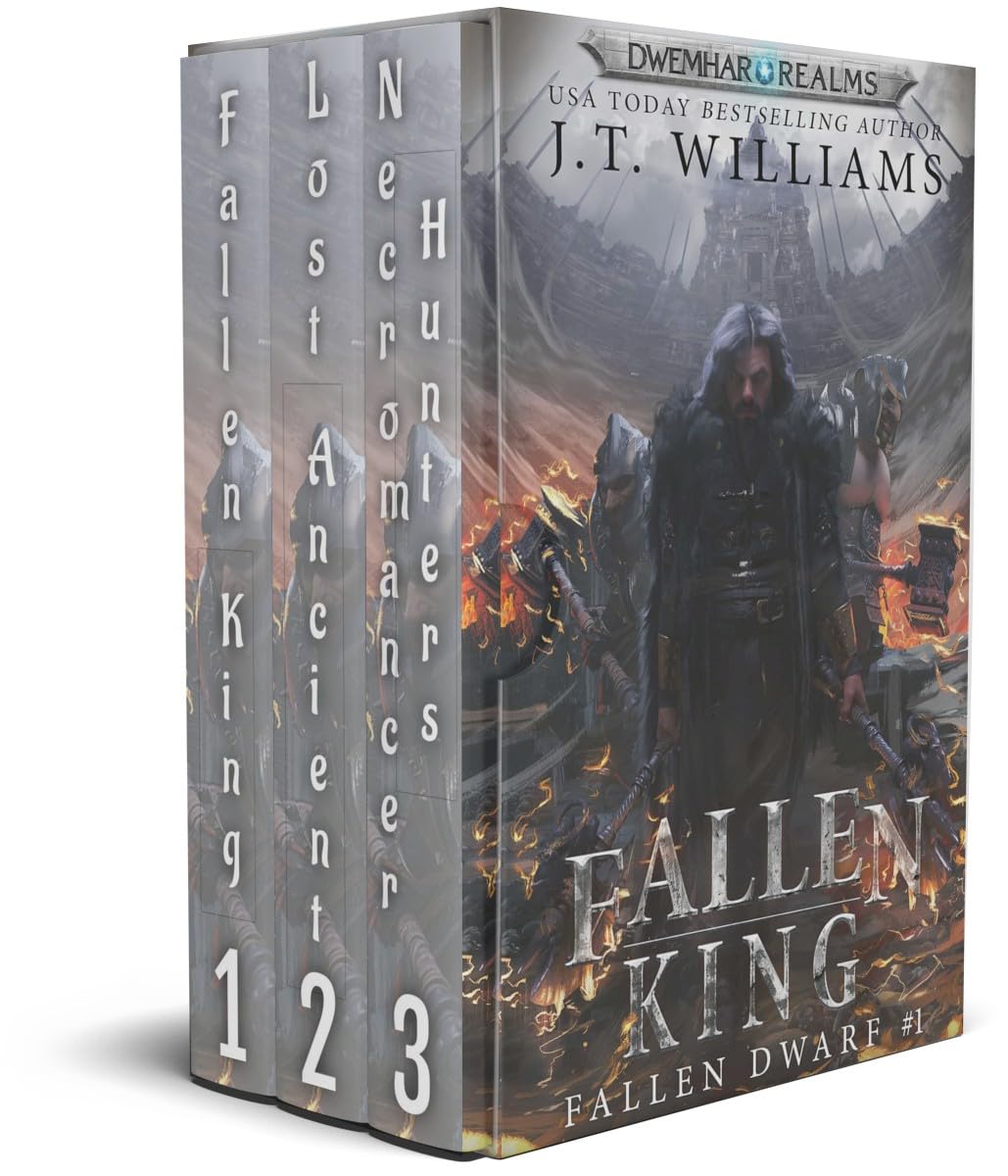 Fallen King Omnibus (1-3): Dwarven Progression Fantasy by J.T. Williams ...