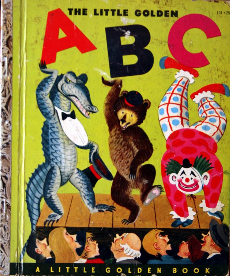The Little Golden ABC (A little golden book) by Cornelius DeWitt ...