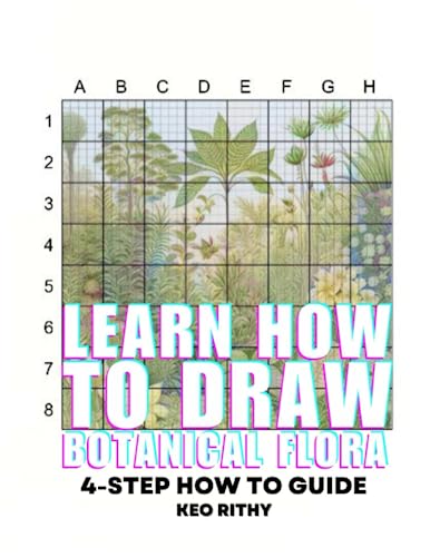 Learn How To Draw Botanical Flora: 4-Step How To Guide by Keo Rithy ...
