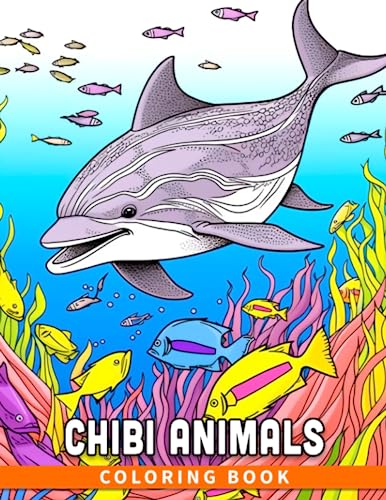 Chibi Animals Coloring Book: Color Your Way through Cute and Engaging ...