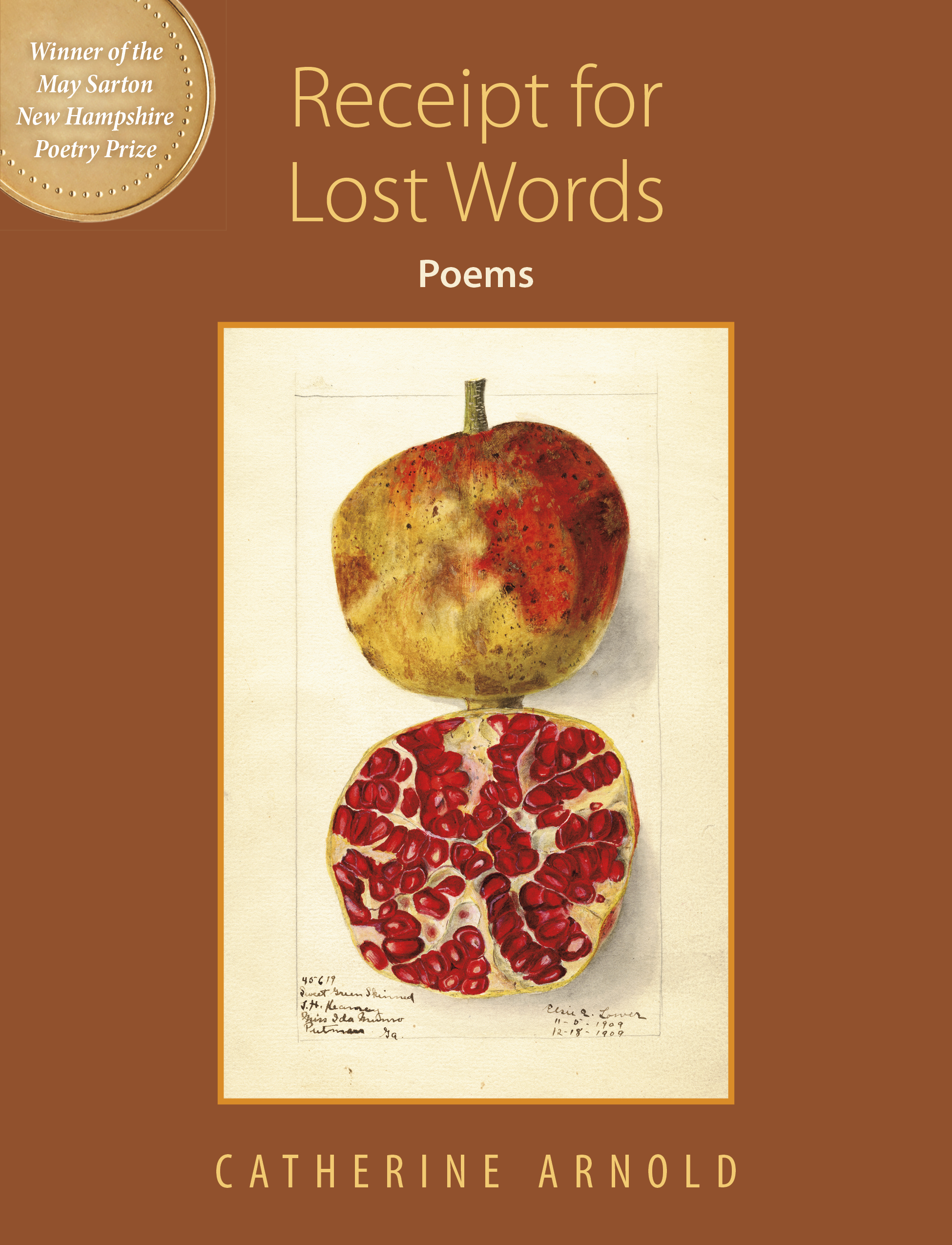 Receipt for Lost Words: Poems by Catherine Arnold | Goodreads