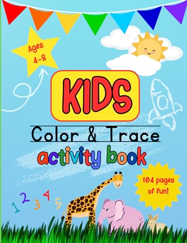 ABC Letter Tracing and Number tracing Practice Workbook for Kids: Learn ...