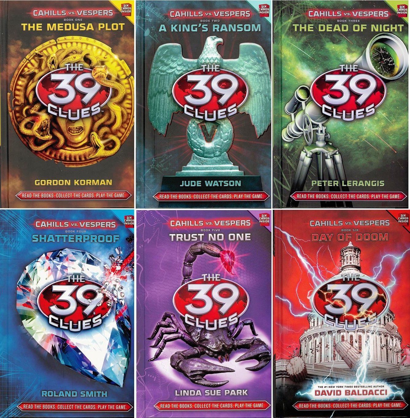 The 39 Clues Cahills vs. Vespers 1-6 Includes: The Medusa Plot by ...