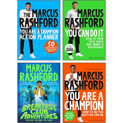 Marcus Rashford 4 Books Collection Set by Marcus Rashford | Goodreads