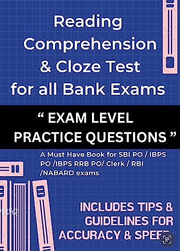 Reading Comprehension and Cloze Test for all Bank Exams: For SBI PO ...