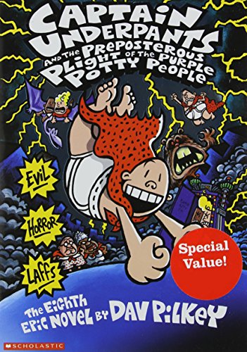 Captain Underpants and the Preposterous Plight of the Purple Potty ...