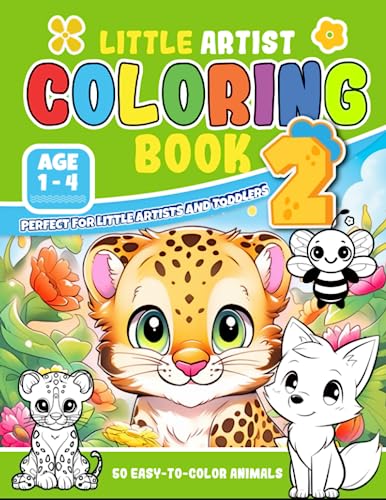 Little Artist Coloring Book 2: Unleash Your Toddler's Creativity with ...