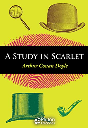 A STUDY IN SCARLET (ENGLISH CLASSIC BOOKS) by Arthur Conan Doyle ...