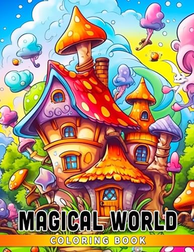 Magical World Coloring Book: Discover The Wondeful And Magical World ...