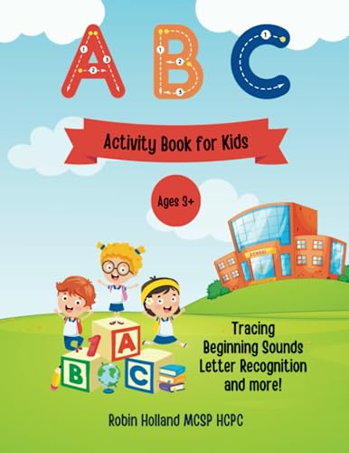 Alphabet Activity Book for Kids: ABC learning and writing practice for ...