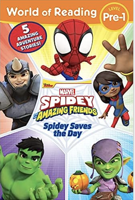 World of Reading: Spidey Saves the Day: Spidey and His Amazing Friends ...