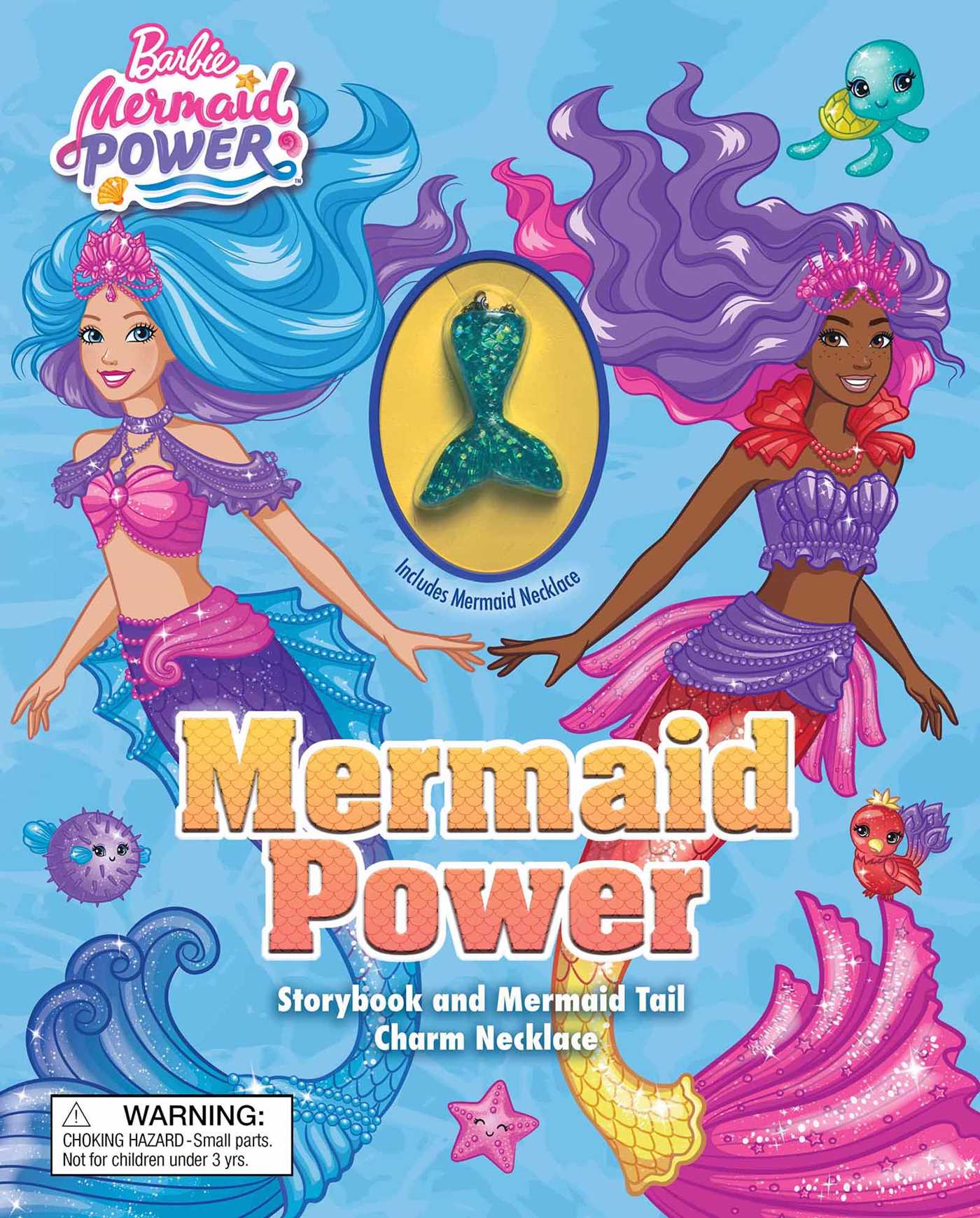 Barbie: Mermaid Power: Book with Mermaid Tail Necklace by Grace ...