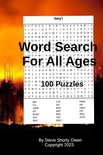 Word Search for All Ages: 100 Puzzles, Easy, Medium, Hard and Extreme ...