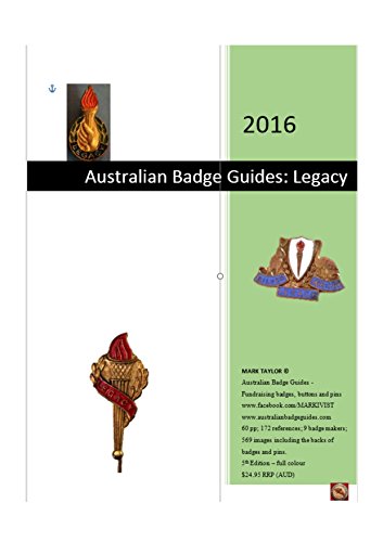 2016 Australian Badge Guides: Legacy: Australian Badge Guides ...