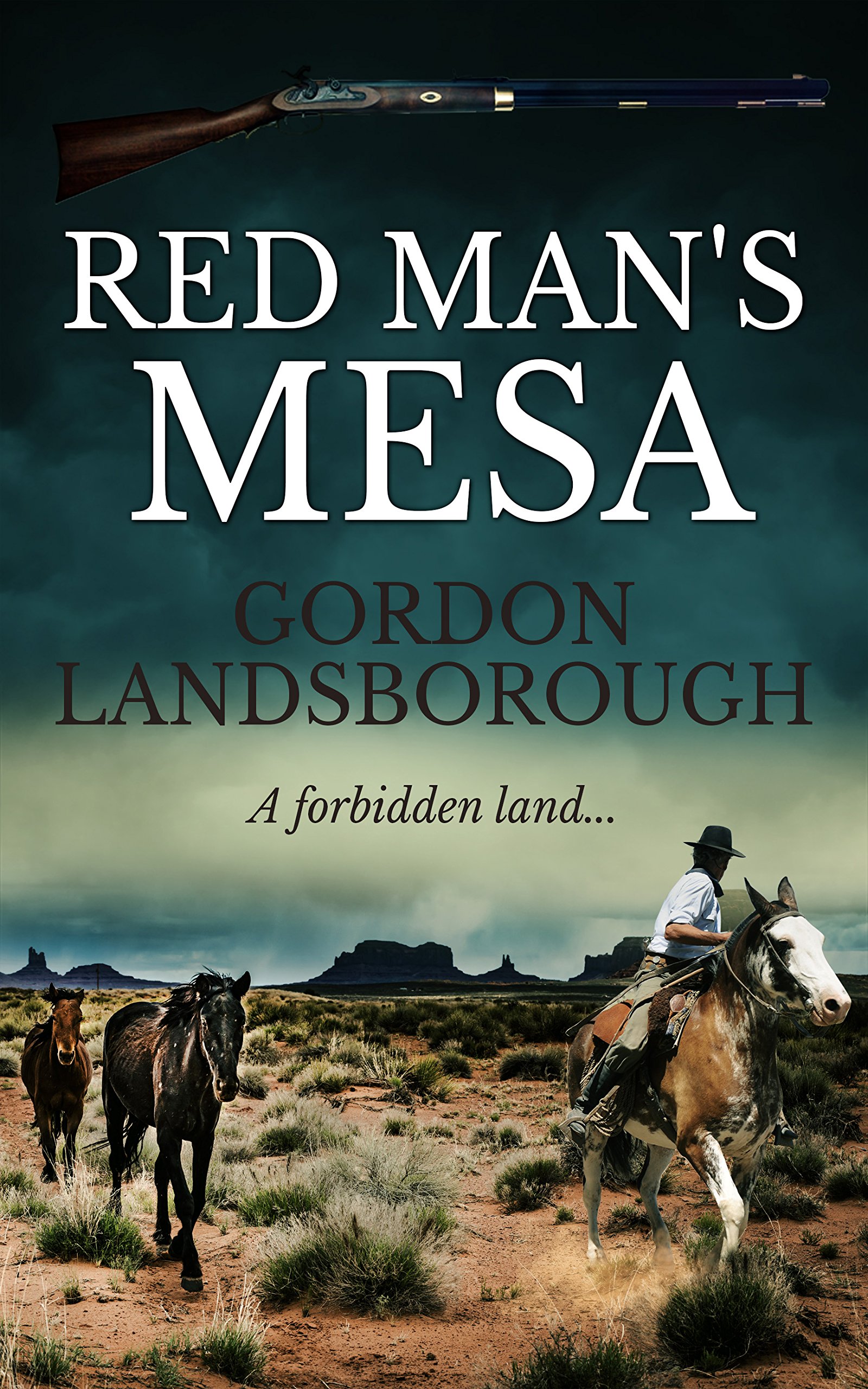 RED MAN'S MESA a classic western adventure novel by Gordon Landsborough ...