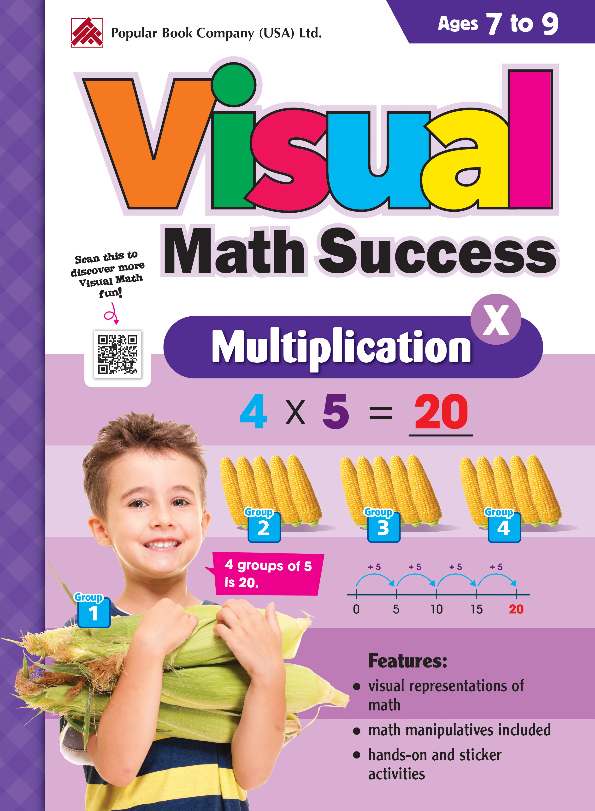 Visual Math Success: Multiplication - Ages 5 to 7 by Popular Book ...