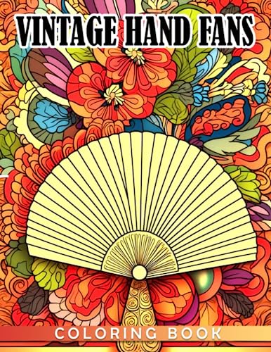 Hand Fan Coloring Page