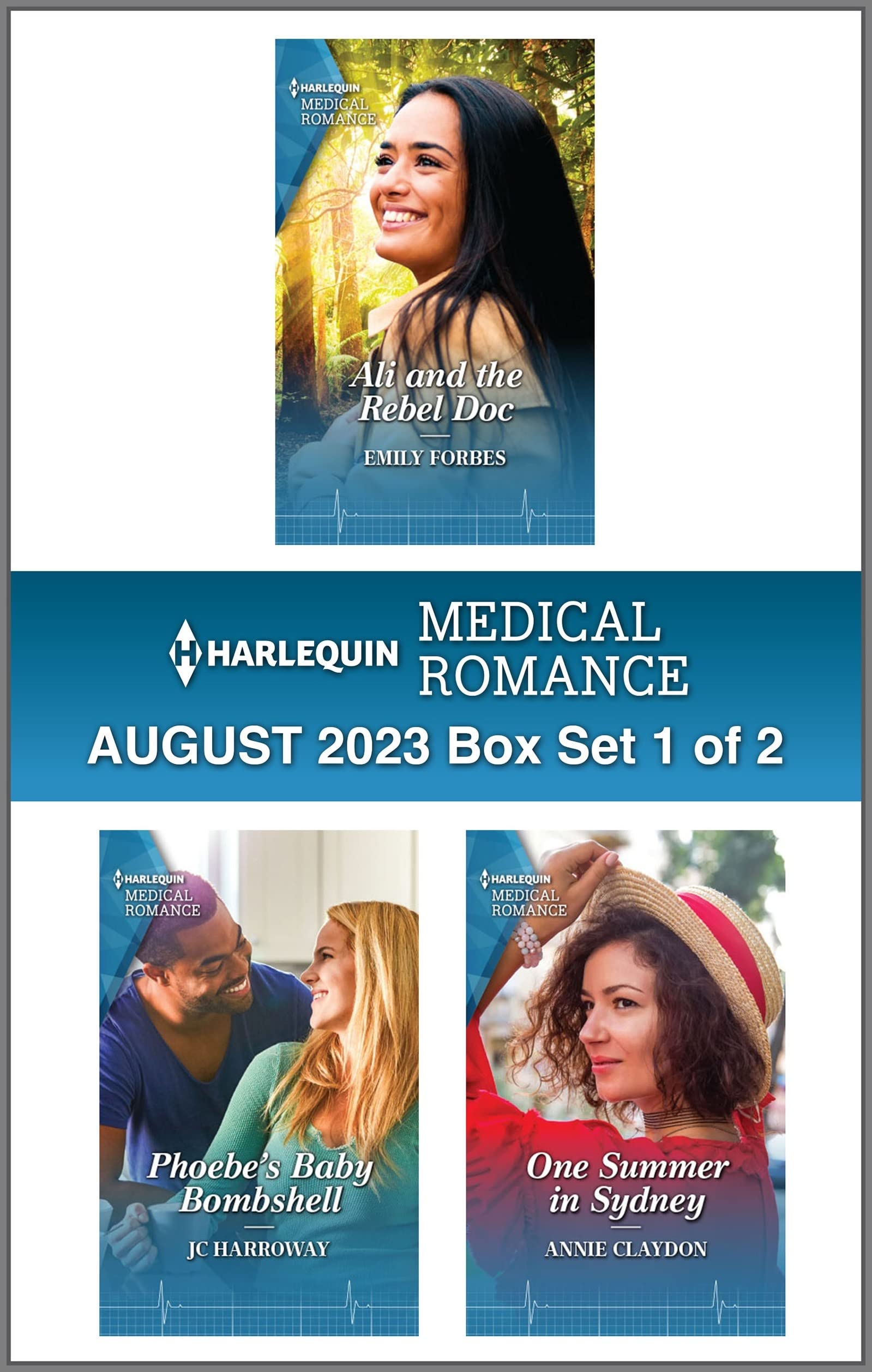 Harlequin Medical Romance August 2023 - Box Set 1 of 2 by Emily Forbes ...