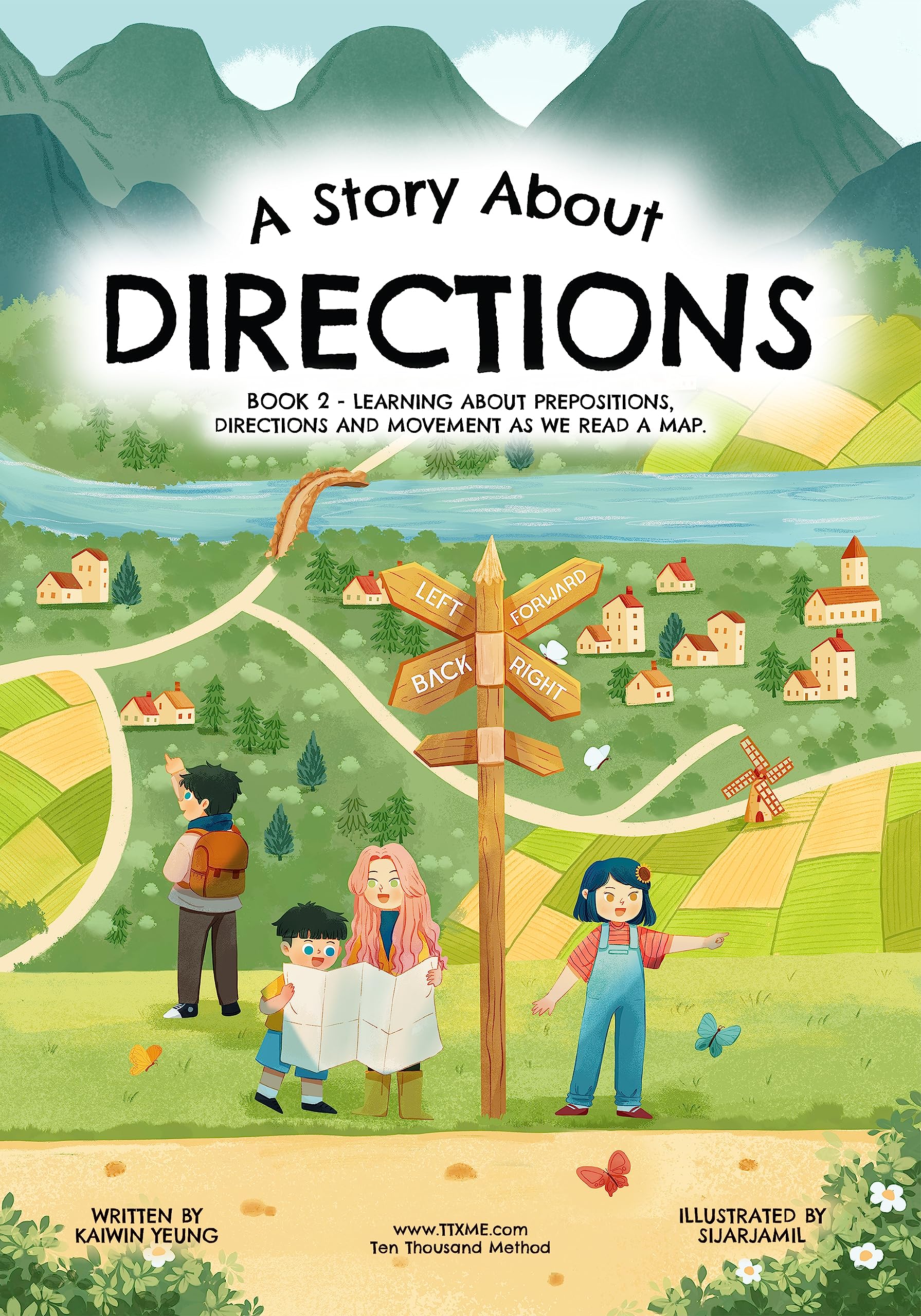 A Story About Directions: Book 2 - Learning about prepositions and ...