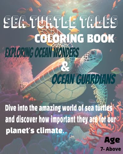 Sea Turtle Colouring Book : An Extraordinary Sea Turtle Colouring ...