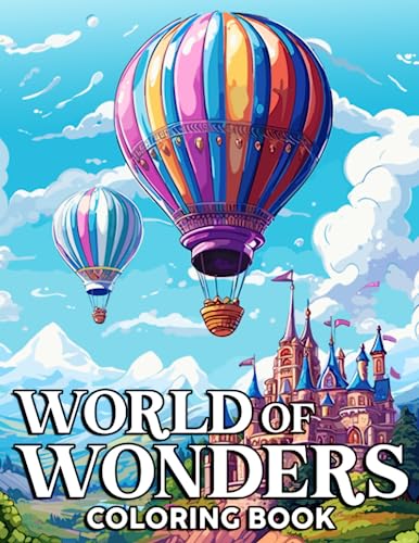 World Of Wonders Coloring Book: Adventures Await with Intricate ...
