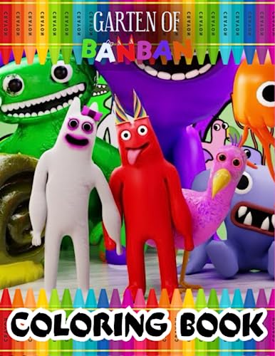 Ban-ban Coloring Book: g.a.r.t.e.n.o.f.@.ba.n.ba.n..FUNNY, EASY, BIG ...