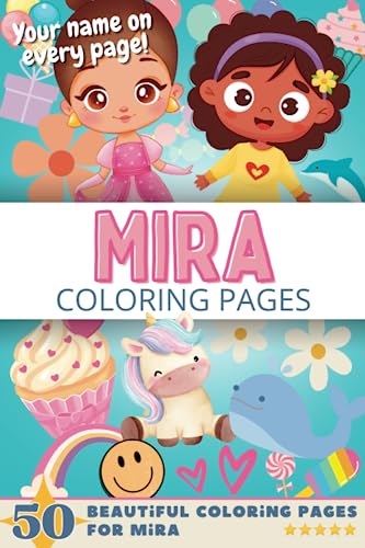 Mira Coloring Pages: Wow-Effect! Your name on every page - Mira ...