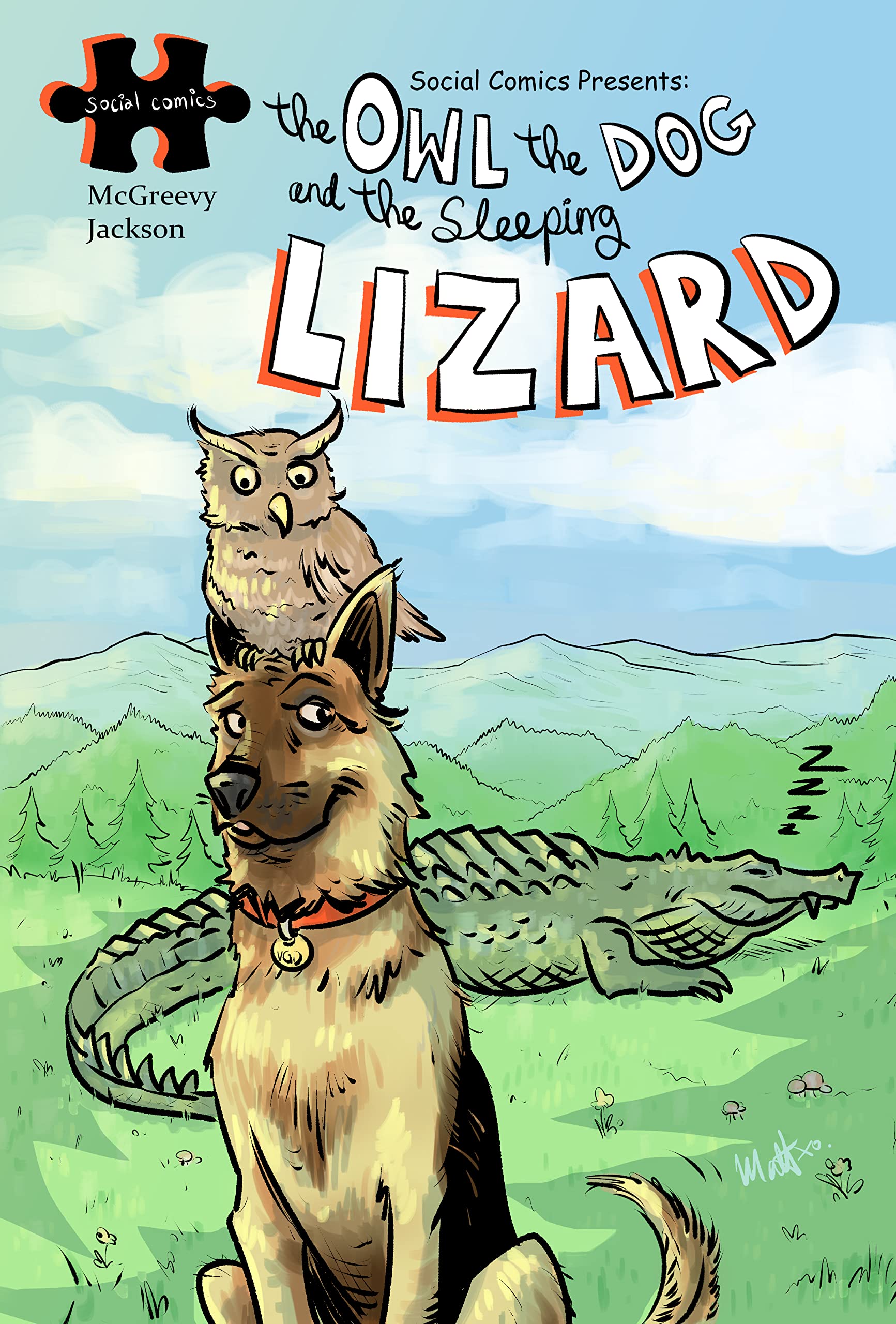 The Owl, the Dog, and the Sleeping Lizard by Matthew McGreevy | Goodreads