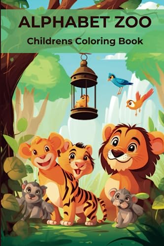 Alphabet Zoo: An Engaging Animal Coloring Book - Preschool Learning ...