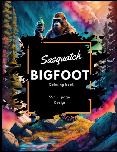Coloring book: Bigfoot by Heather Tice | Goodreads