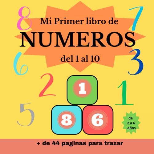 Mi Primeros Libro de Numeros del 1 al 10: | Grafo Motricidad EN ...