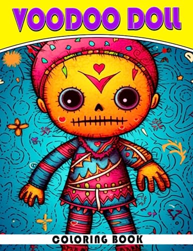 Voodoo Doll Coloring Book: Great Effigy Coloring Pages For All Ages ...