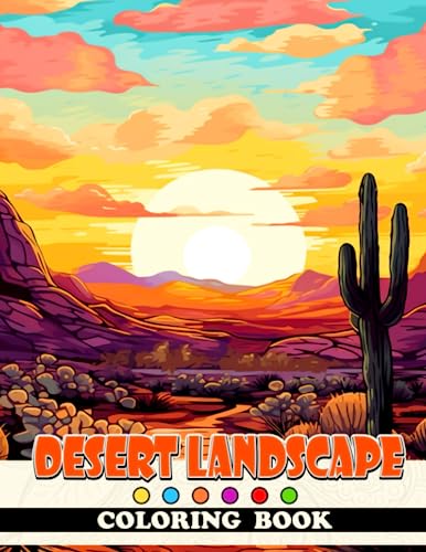 Desert Mountain Coloring Pages