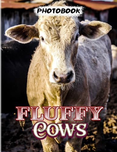 Fluffy Cows Photography Book: Photo Album Collection Of Adorable And ...