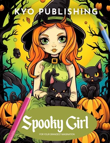 Spooky Girl Coloring: Unleash the Charming Power of Chibis, Embrace the ...