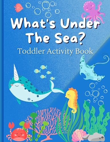 sea creatures activity book: Fun Sea Creatures Toddler activities ...