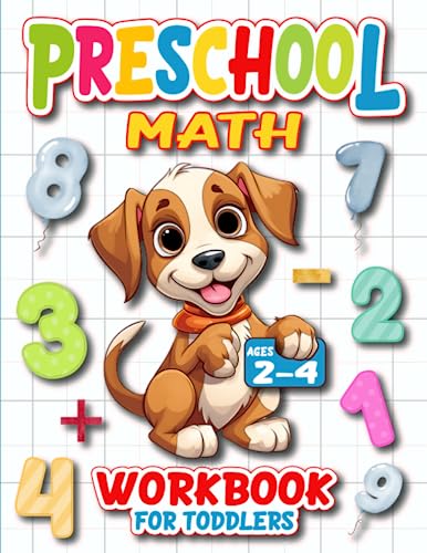 Preschool Math Workbook: Fun Beginner Number Tracing, Addition and ...