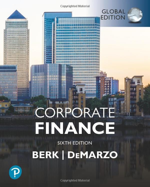 Corporate Finance, Global Edition by Jonathan Berk | Goodreads