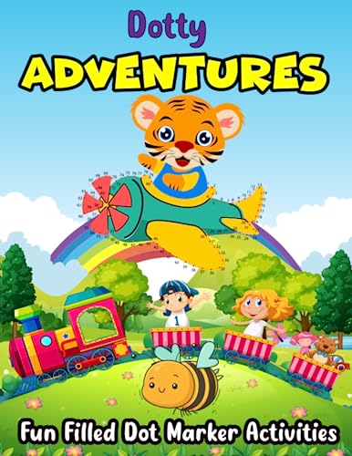 Dotty Adventures Fun Filled Connect the Dots Activities Kids 6-12 by ...