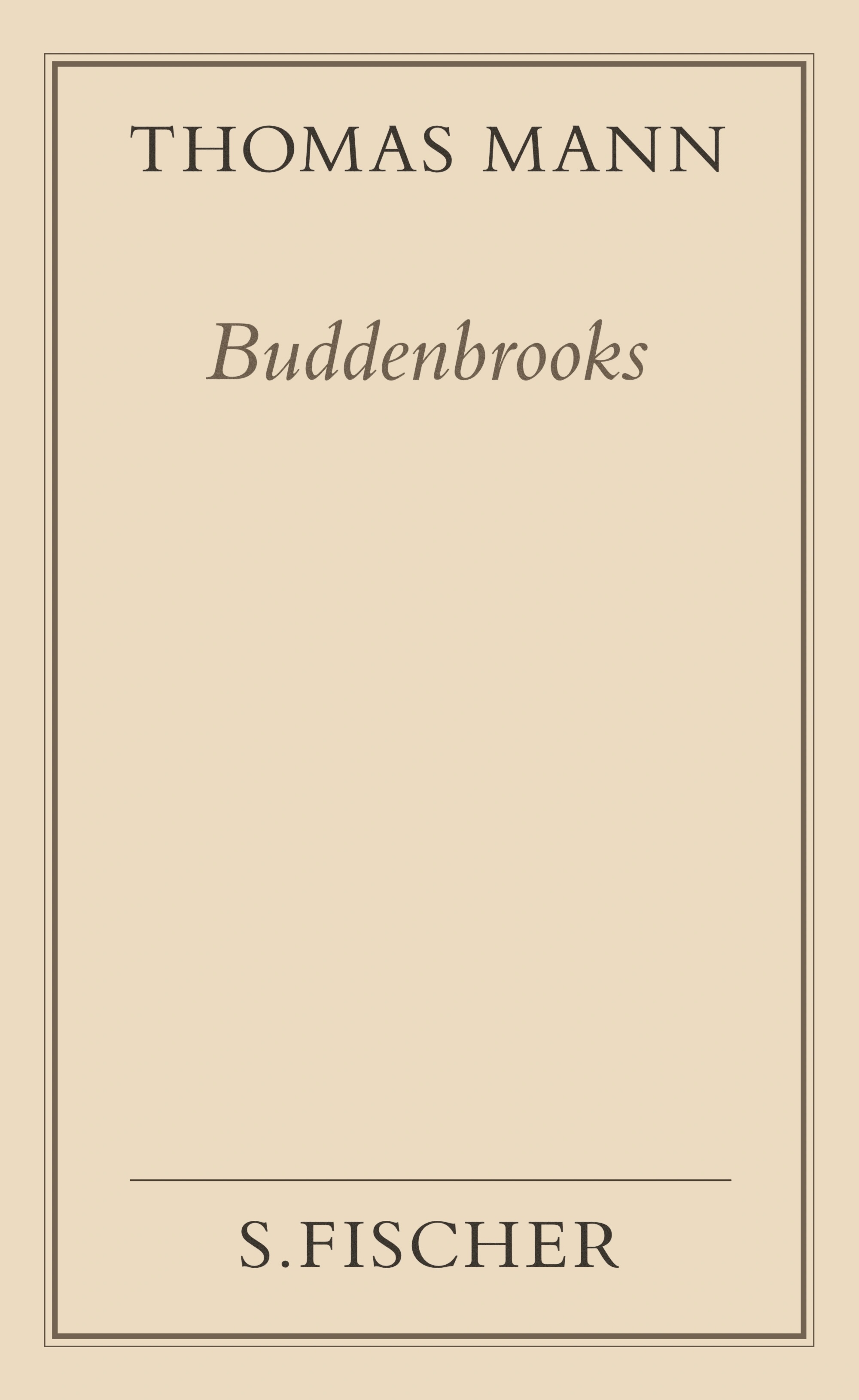 Buddenbrooks by Thomas Mann | Goodreads