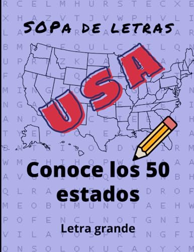 Sopa de Letras de los Estados Unidos de America: Aprende cuales ...