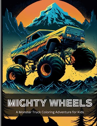Monster Truck Coloring Book: 50 Pages of Fun And Creativity with ...